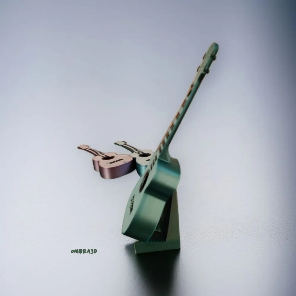 Mini 3D Guitar – A Rockin’ Addition to Your Desk! - Free 3D Print Model ...