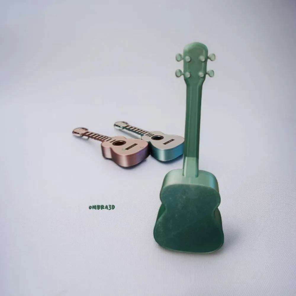 Mini 3D Guitar – A Rockin’ Addition to Your Desk! by OMBRA3D - MakerWorld