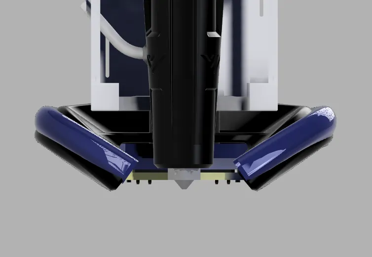 RatRig Alu Printhead(VZBOT) fan duct with beacon by Rangebear - MakerWorld
