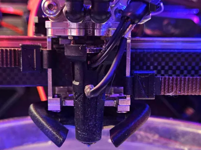 RatRig Alu Printhead(VZBOT) fan duct with beacon by Rangebear - MakerWorld