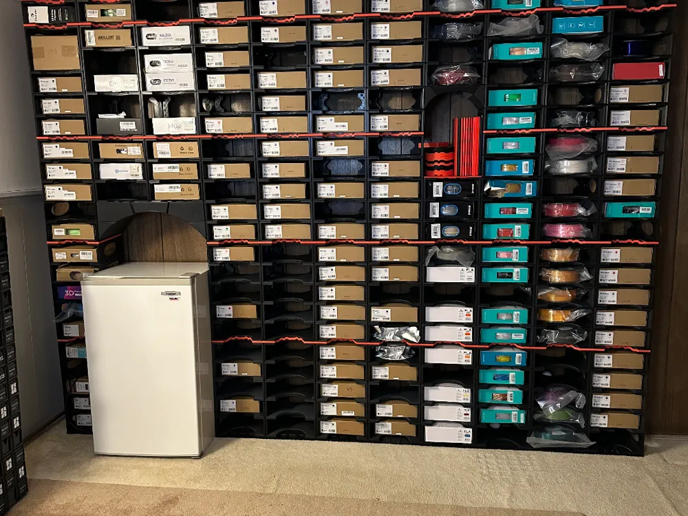 Shelfmeister Filament Shelf - Free 3D Print Model - MakerWorld