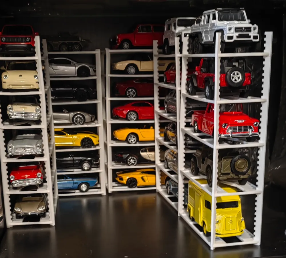 Garage for Welly model car collection by Wadim Leinonen MakerWorld ...