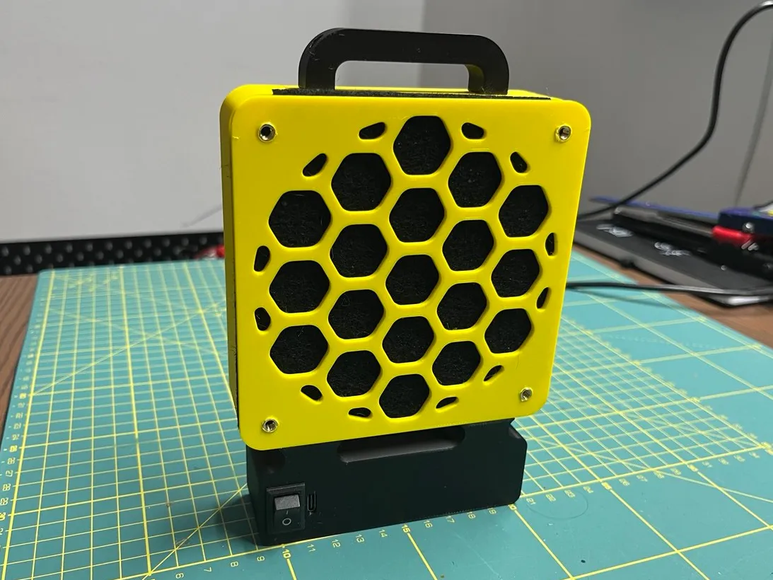 Solder Fume Extractor with assembly guide - Free 3D Print Model ...