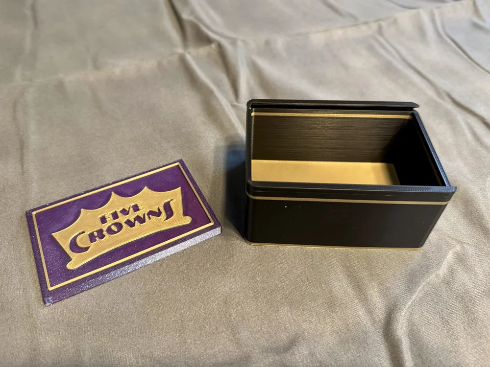 Five Crowns Game Box by Jerald MakerWorld: Download Free 3D Models