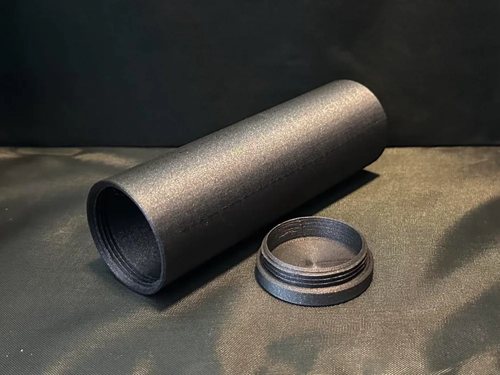 Large Heavy Walled 50 x 150mm Threaded Cannister by BATTCAVE - MakerWorld