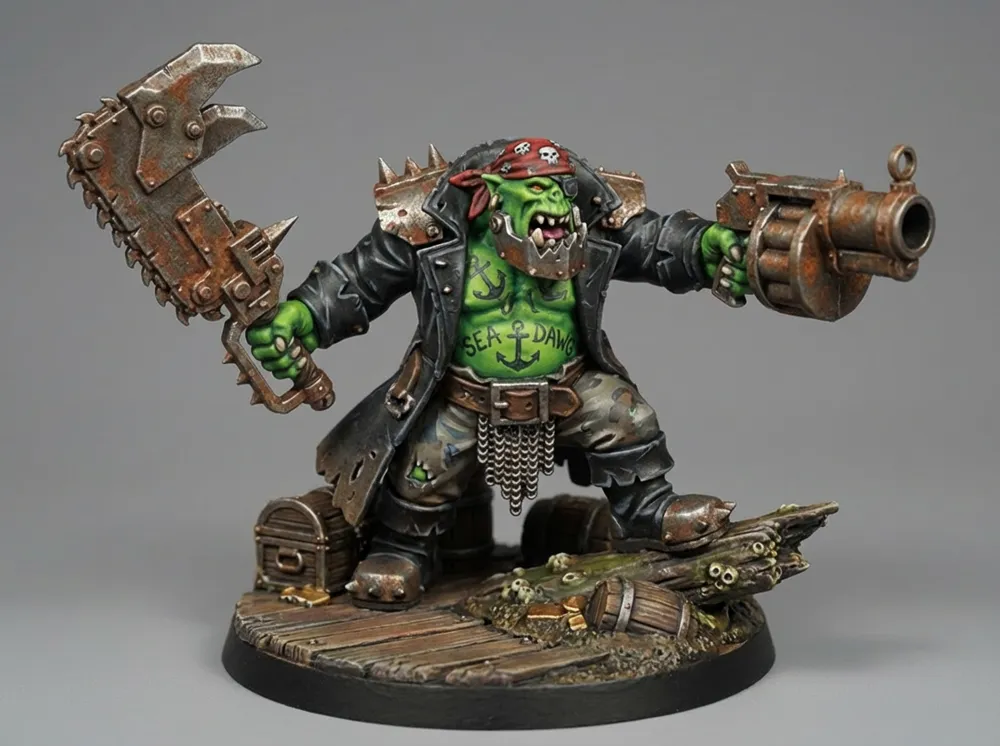 Hero Villains Alien Pirate - Free 3D Print Model - MakerWorld