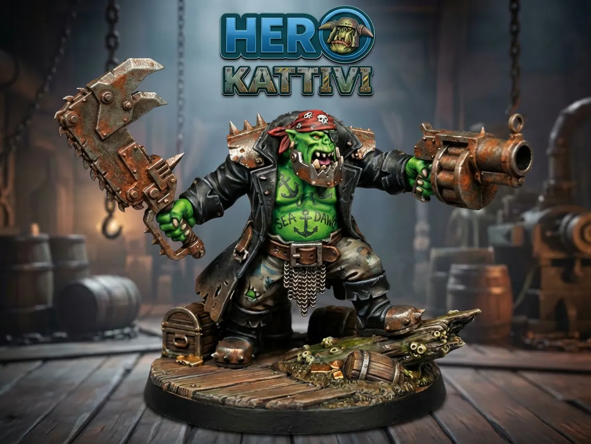 Hero Villains Alien Pirate - Free 3D Print Model - MakerWorld