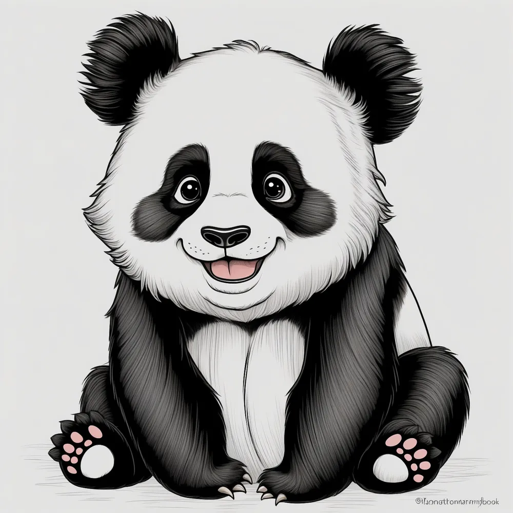 Cute Panda Art by Proper3dprints - MakerWorld