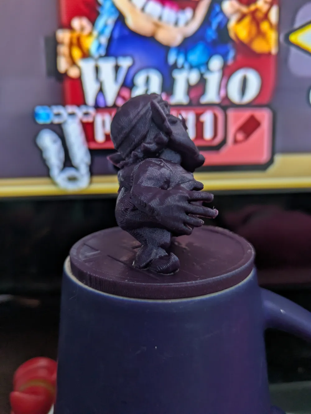 瓦力欧奖杯 来自 任天堂明星大乱斗 Brawl 二次创作 - 来自 Dom.ok MakerWorld：免费下载 3D 模型