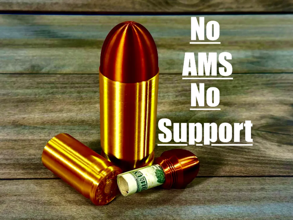 45 ACP Round Container 2 Sizes - Free 3D Print Model - MakerWorld