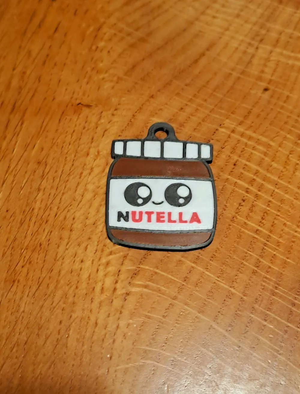 Customizable cute Nutella keychain by 3D Fun design MakerWorld ...