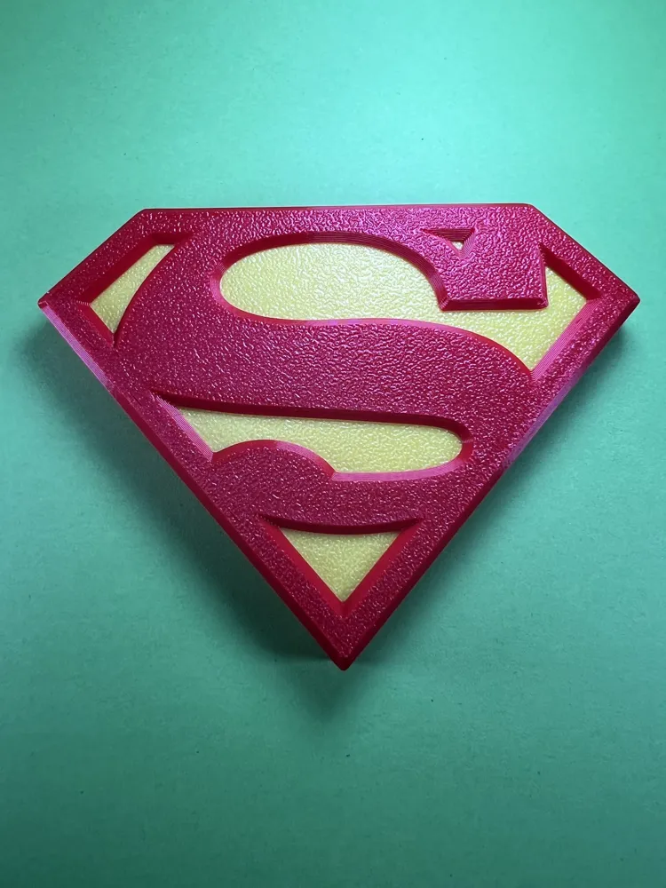 Superman Fridge Magnet - Fan-Art - No AMS - Free 3D Print Model ...