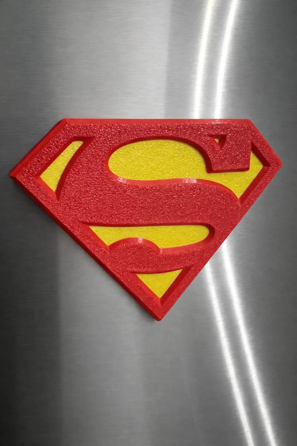 Superman Fridge Magnet - Fan-Art - No AMS - Free 3D Print Model ...