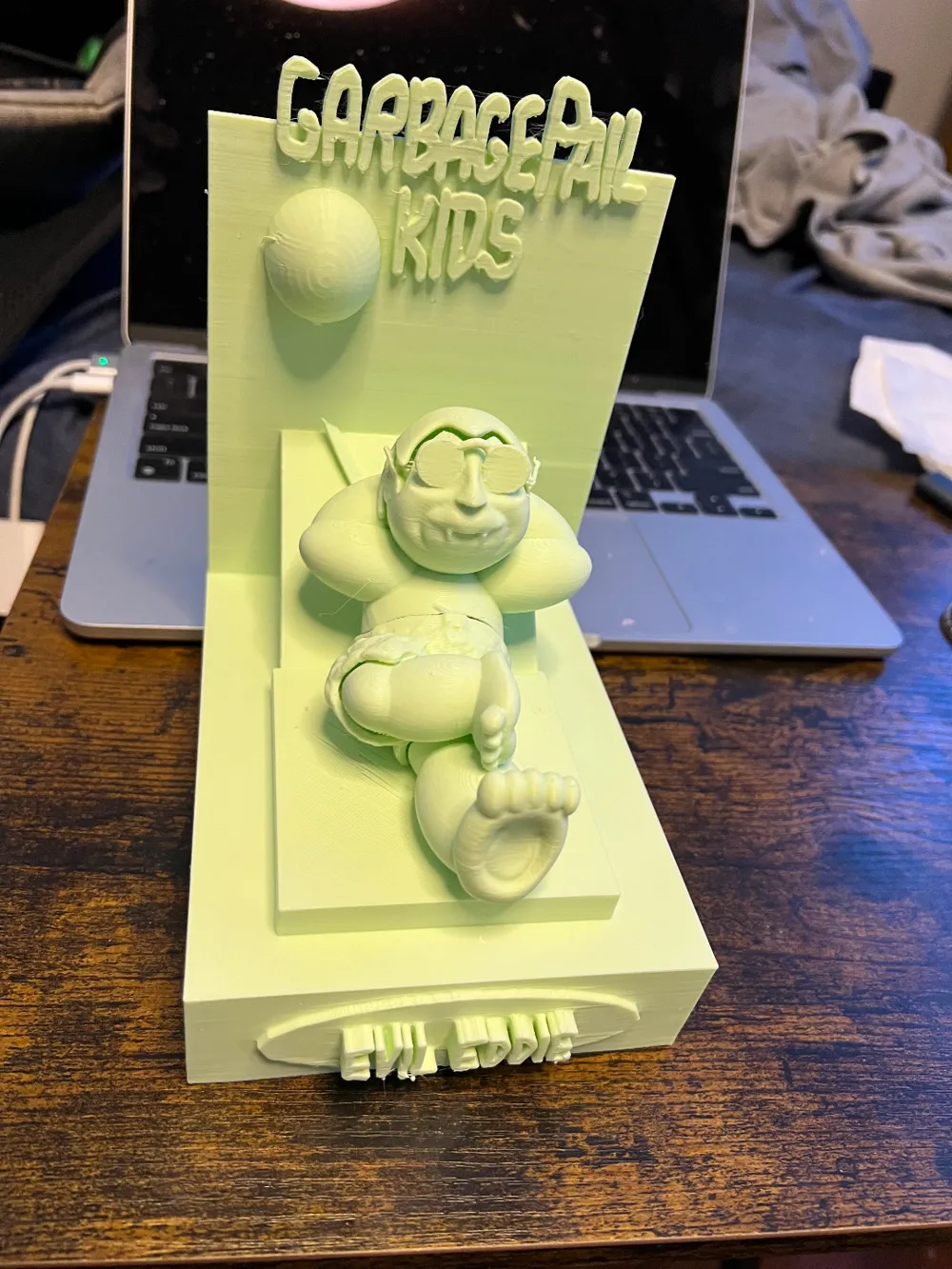 Evil Eddie Garbage Pail Kid by Magnum3D - MakerWorld