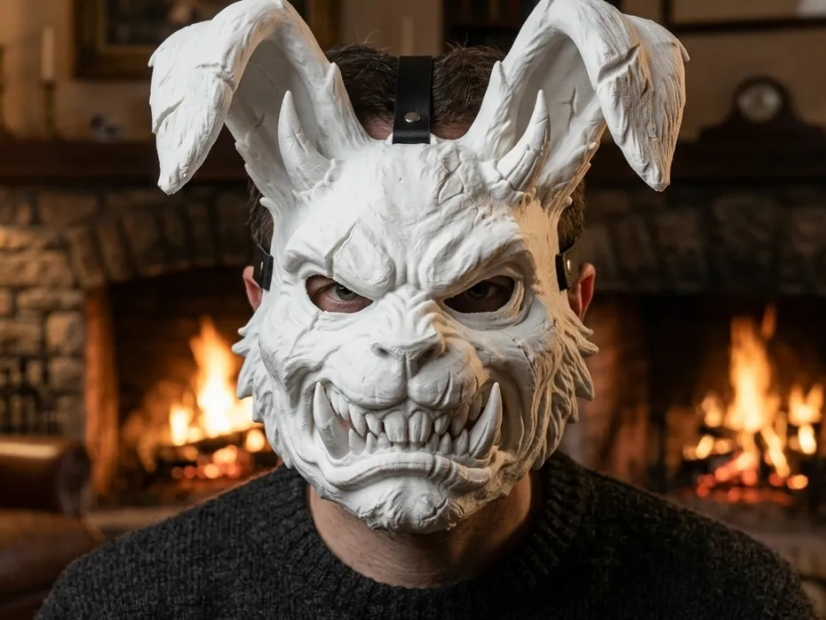 Savage Bunny Nightmare Mask - Free 3D Print Model - MakerWorld