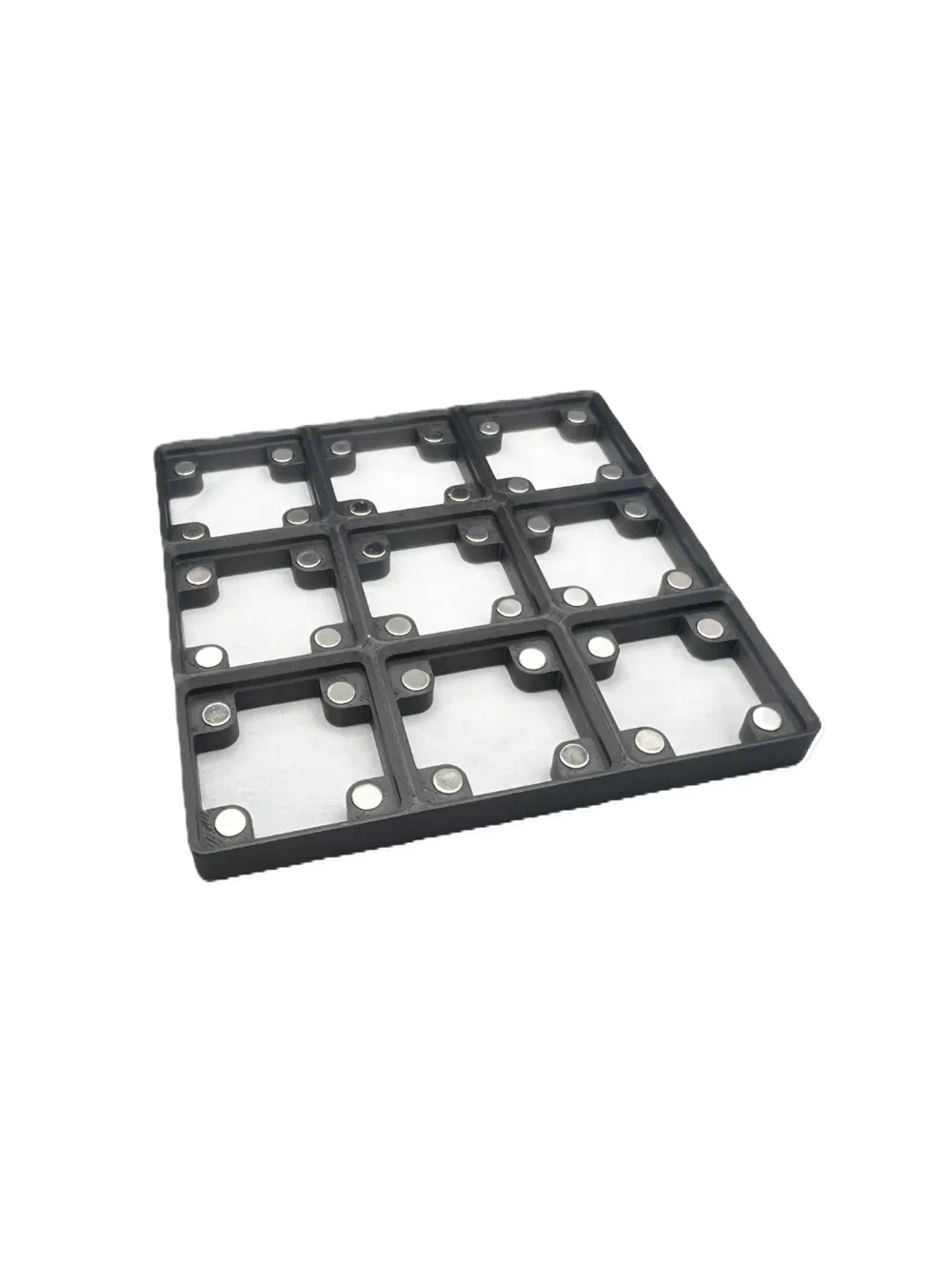 Gridfinity Skeleton Pressure-fit magnet Base by jaymysticfox MakerWorld ...