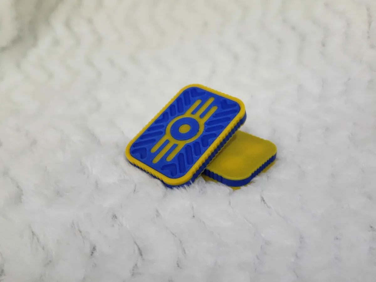 Fallout Vault-Tec Fidget-Schieber – Kostenloses 3D-Druckmodell – MakerWorld