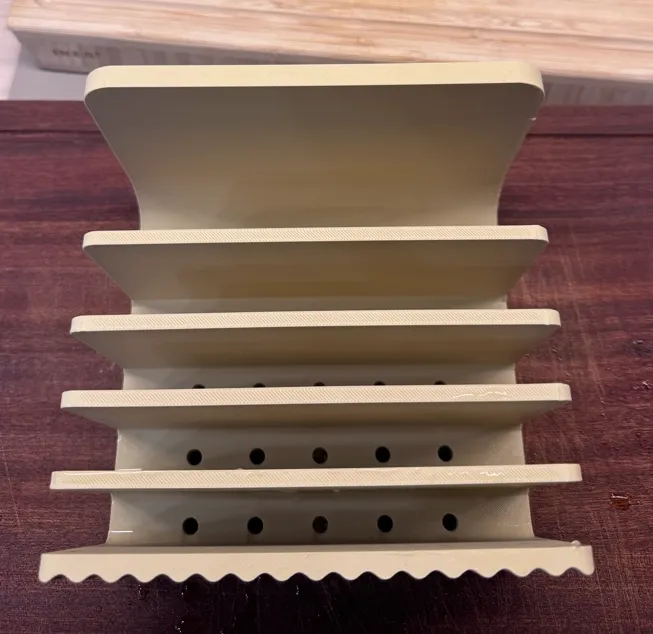 Multi-Slot Cutting Board & Tray Rack - Free 3D Print Model - MakerWorld