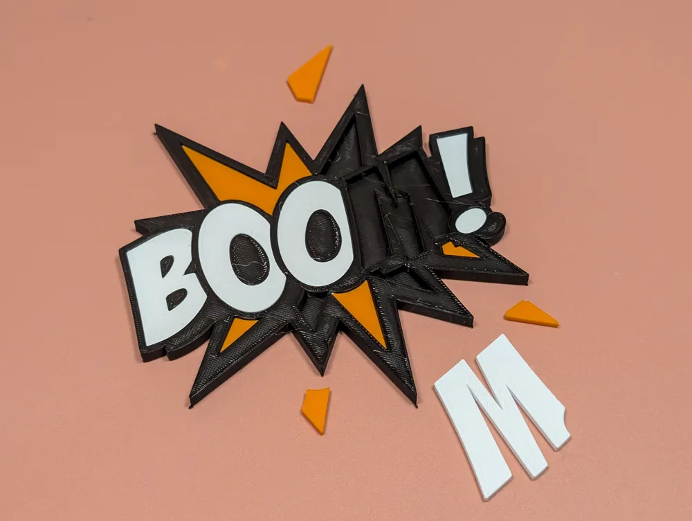 Comic Book BOOM Sign (AMS and NON AMS Versions) by ...