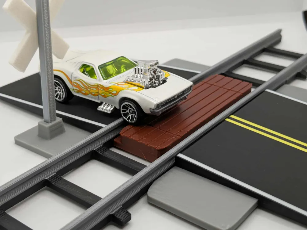 Passage à niveau du train Cyber Brick par user_1275993174 MakerWorld ...