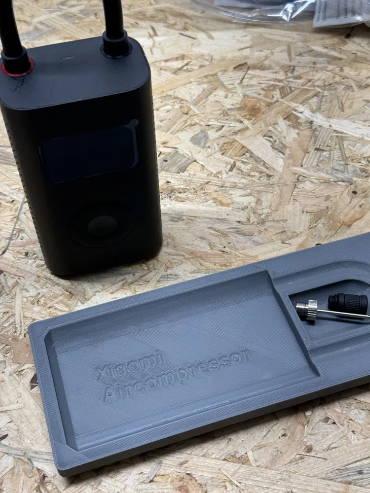 Gridfinity cradle for Xiaomi Air-Compressor by Fluedddi - MakerWorld