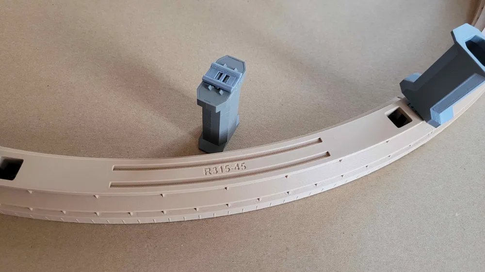 Piers/pylons for KATO’s viaduct tracks, n-scale by Slanjonok MakerWorld ...