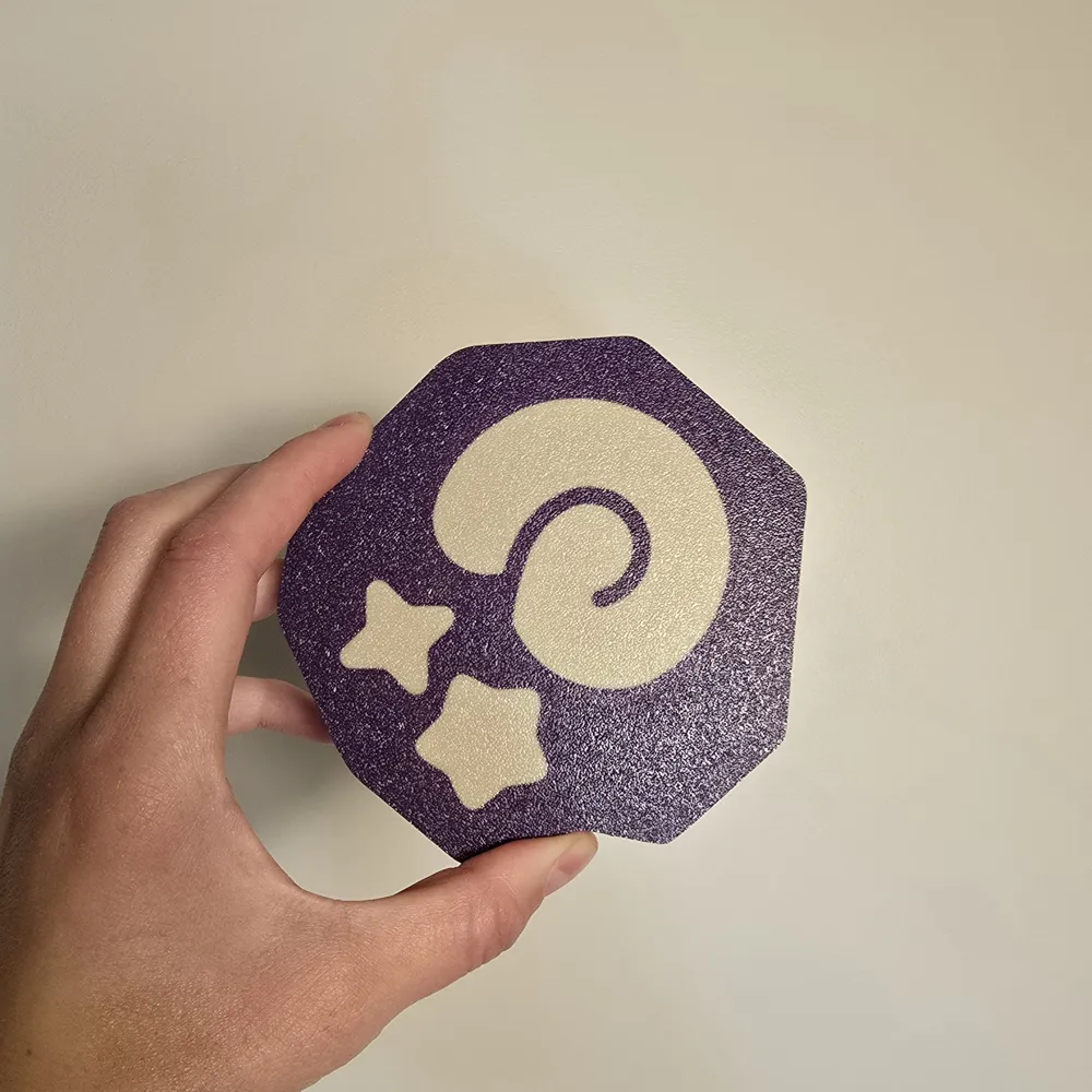Animal Crossing Fossil Magnet / Coaster - Free 3D Print Model - MakerWorld