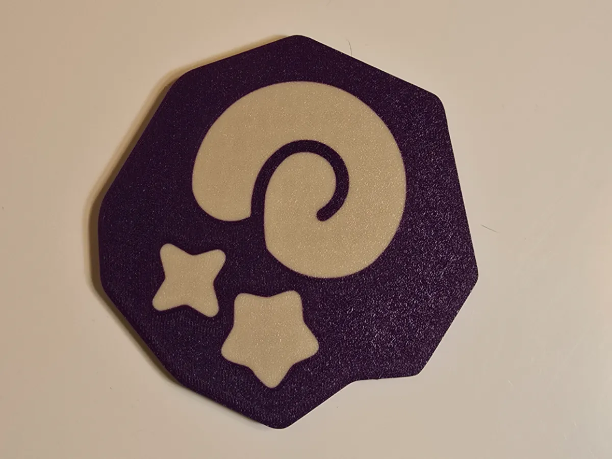 Animal Crossing Fossil Magnet / Coaster - Free 3D Print Model - MakerWorld