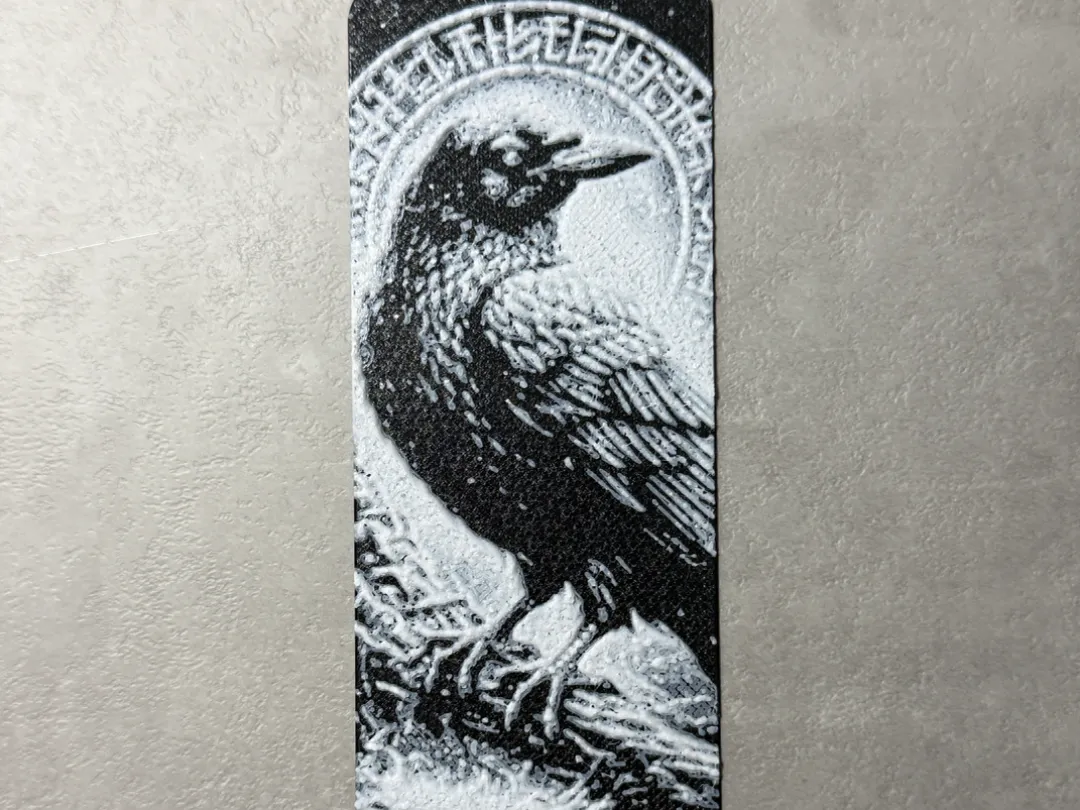 Mythic Raven Bookmark - Free 3D Print Model - MakerWorld