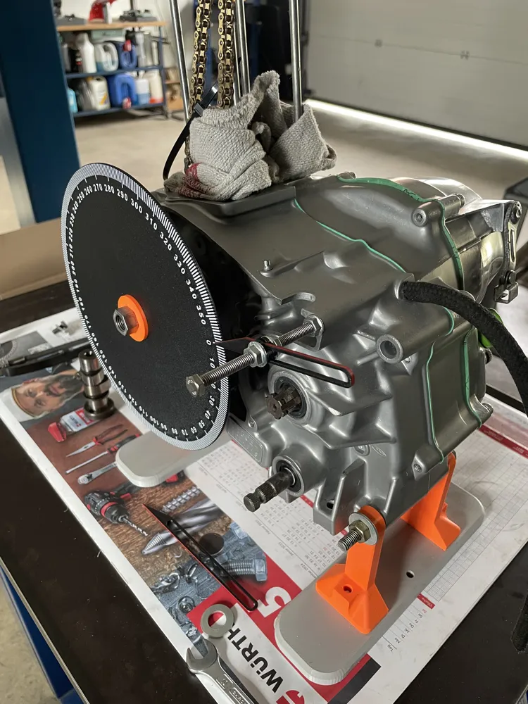 Degree wheel for engine ignition adjustment - Free 3D Print Model ...