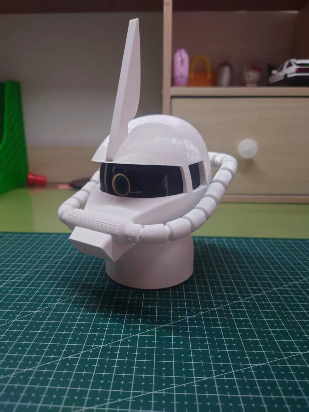 Xiaomi Camera Gimbal 3 Zaku Skin - Gundam Series mini printable - Free ...