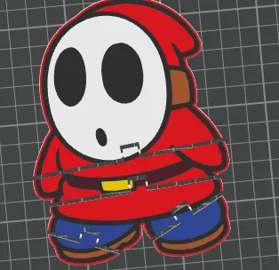 shy guy - Free 3D Print Model - MakerWorld