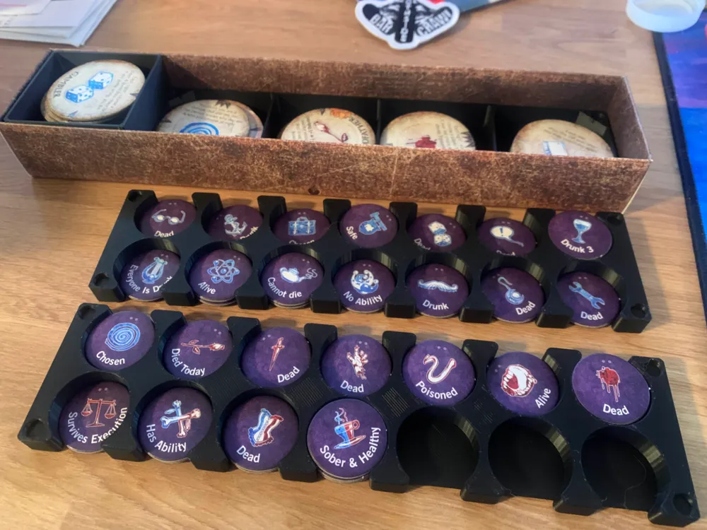 Blood on the Clocktower - Token Box Insert Remixed by visitor636 ...