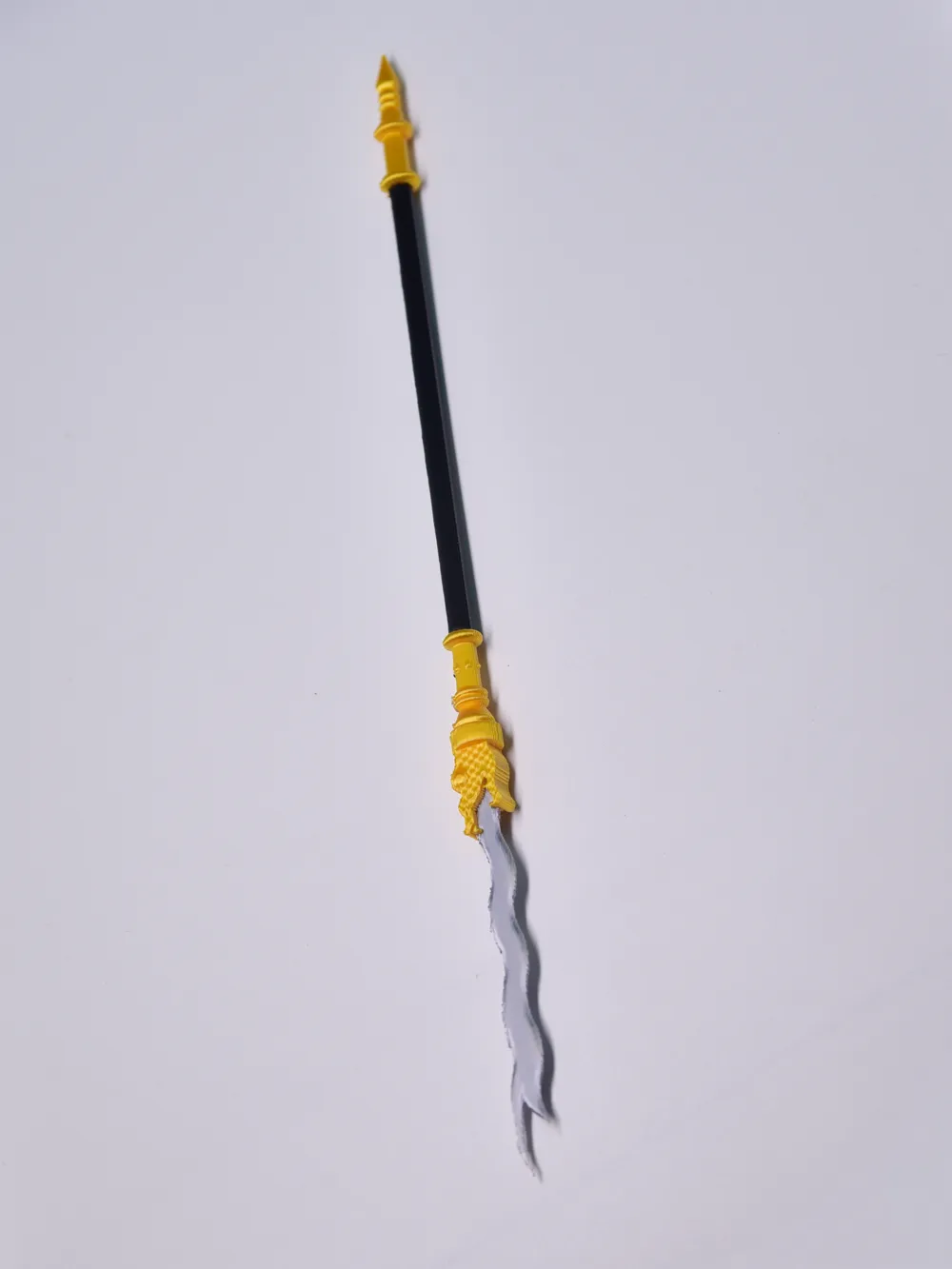Eight-foot Serpent Spear (Monochrome/Multicolor print configurations ...