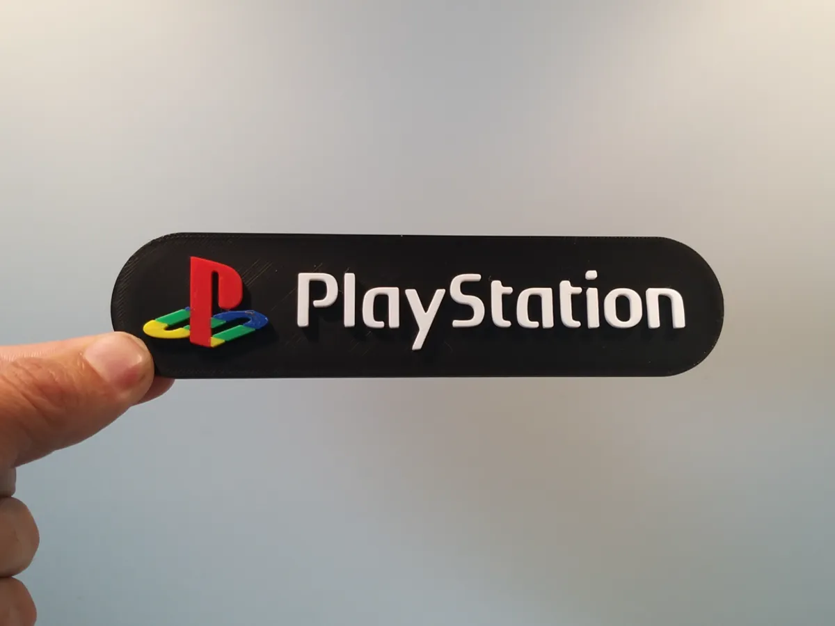 Logo Playstation - Free 3D Print Model - MakerWorld