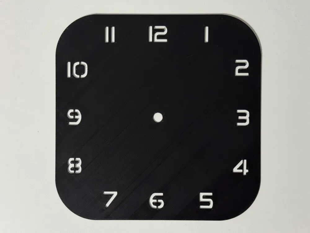 Templates for square and round watch faces - Free 3D Print Model ...