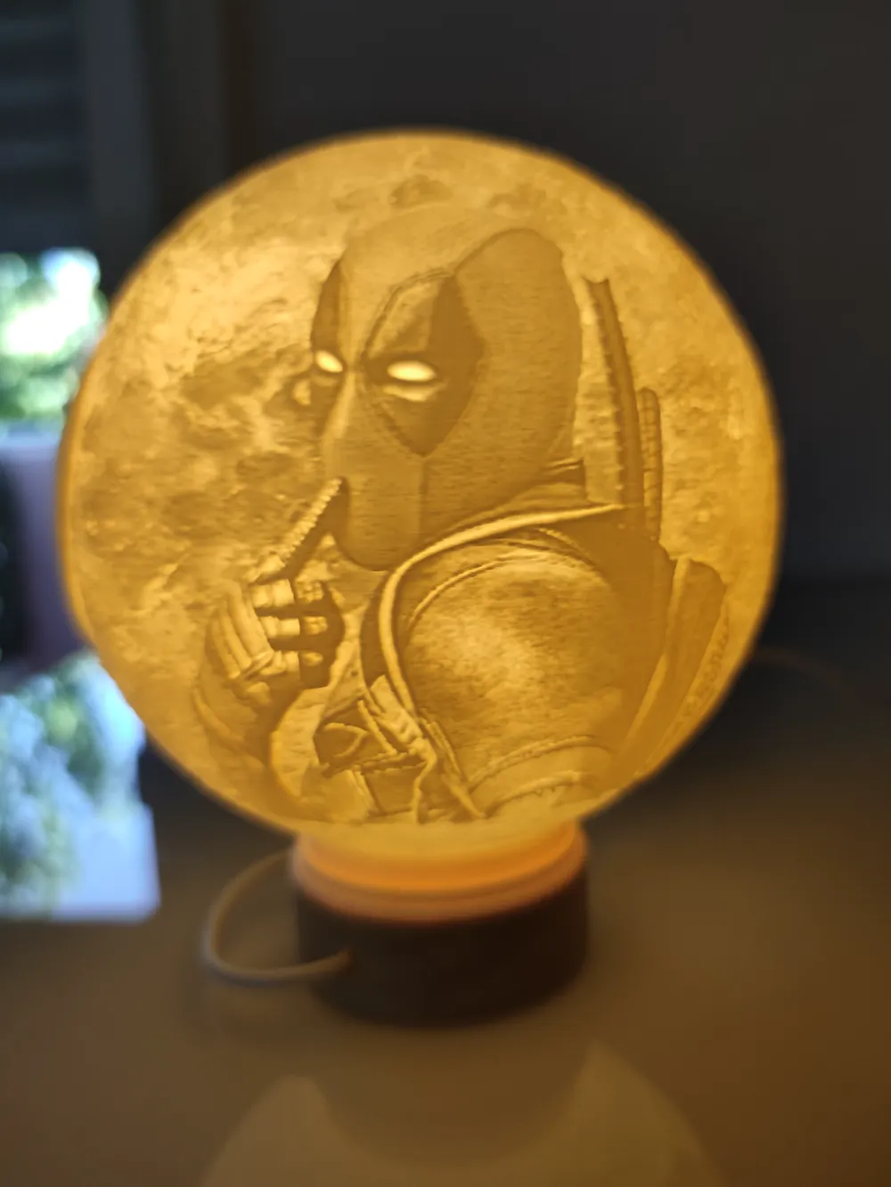 Litofanía DeadPool por Litolunar MakerWorld: Descarga Modelos 3D Gratuitos