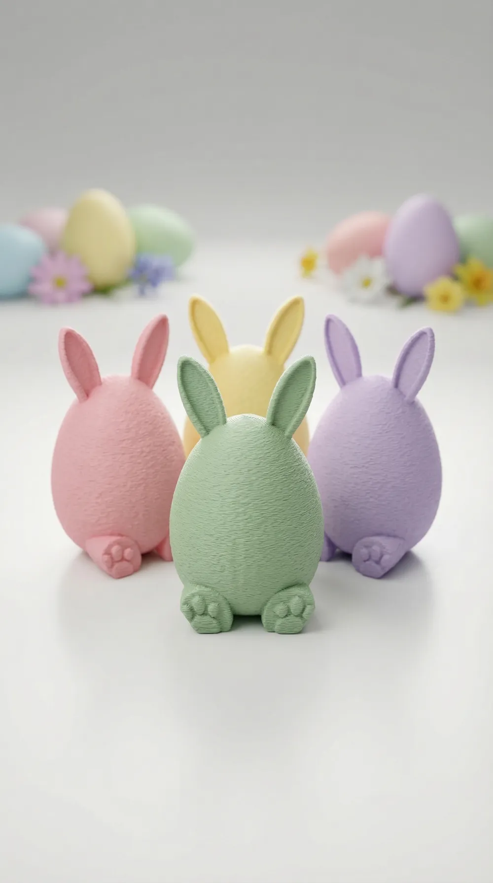 BunnyEgg – Cute Easter Egg Bunny Decor - Free 3D Print Model - MakerWorld