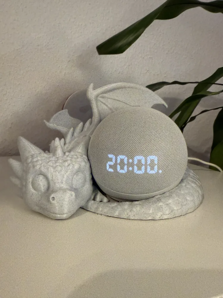 Magischer Drache Alexa Echo Dot - Homepod mini von StrabonZ MakerWorld ...