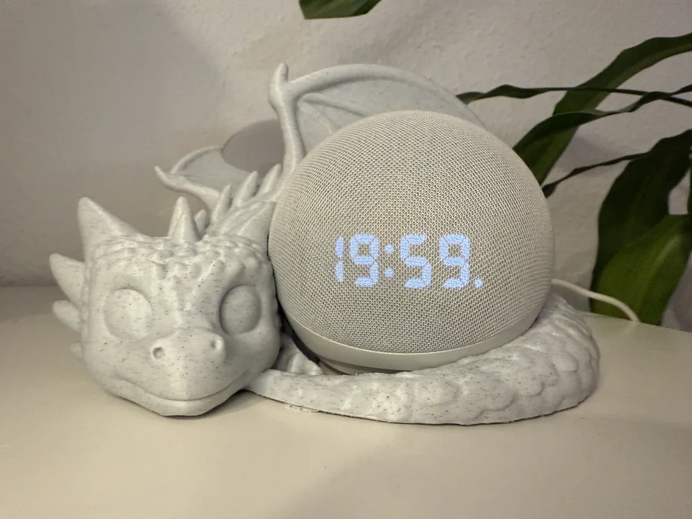 Magischer Drache Alexa Echo Dot - Homepod mini von StrabonZ MakerWorld ...