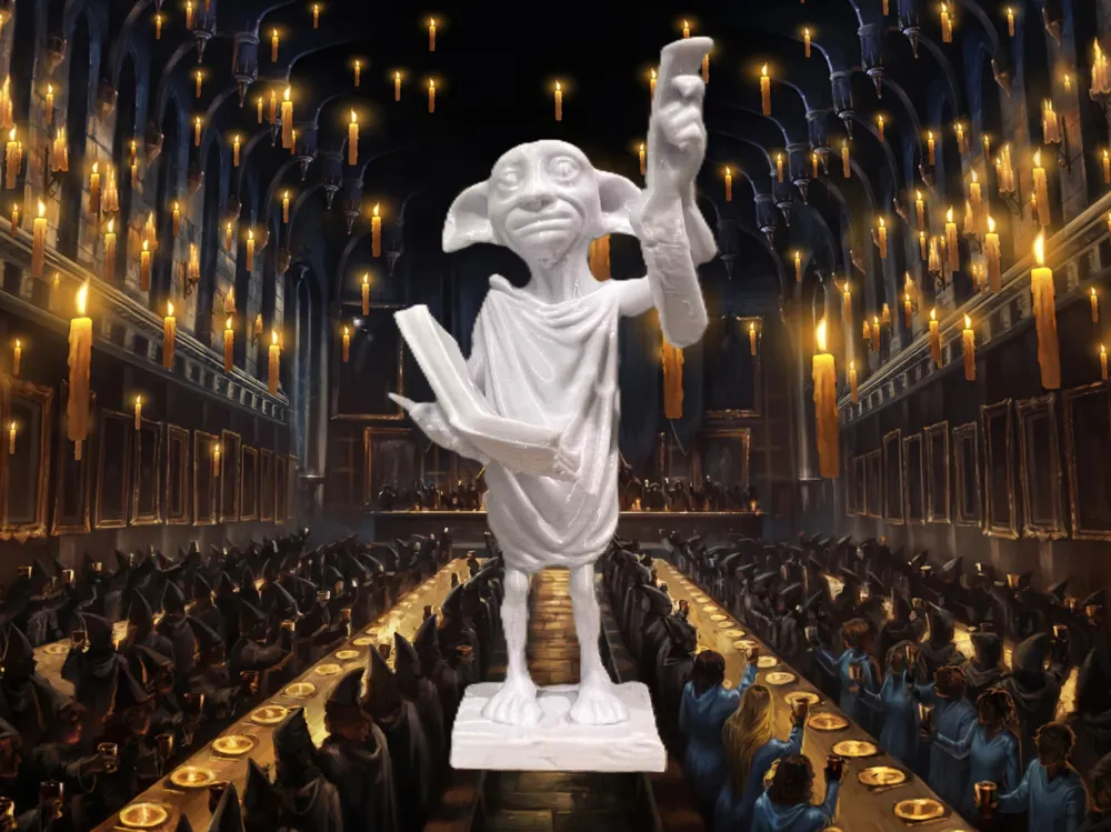 Dobby from Harry Potter Hogwarts - Free 3D Print Model - MakerWorld