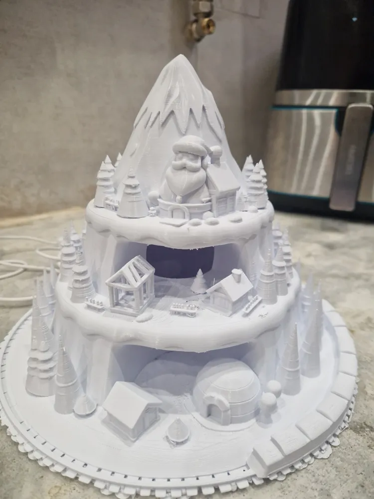 Santa Claus village, Santa's house - Free 3D Print Model - MakerWorld