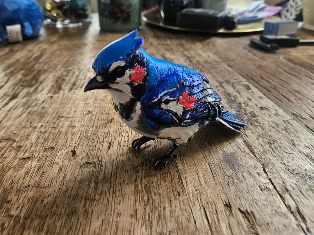 MLB - Toronto Blue Jays bird sculpts - Free 3D Print Model - MakerWorld