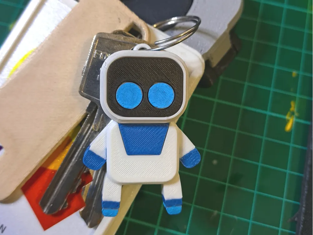 AstroBot Keychain by Coro Kun MakerWorld: Download Free 3D Models