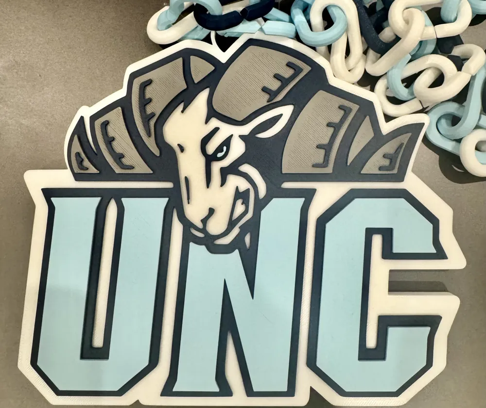 UNC Tarheel Chain - Free 3D Print Model - MakerWorld