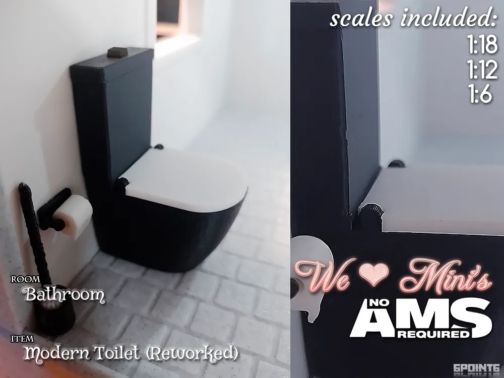WLM - Modern Toilet - Free 3D Print Model - MakerWorld