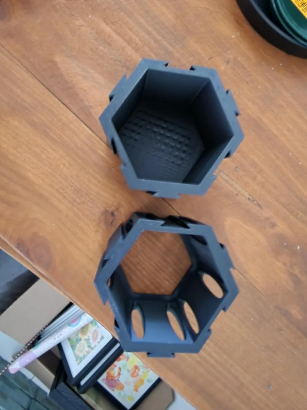 Multipurpose Interlocking Hex Container by AmaanV - MakerWorld