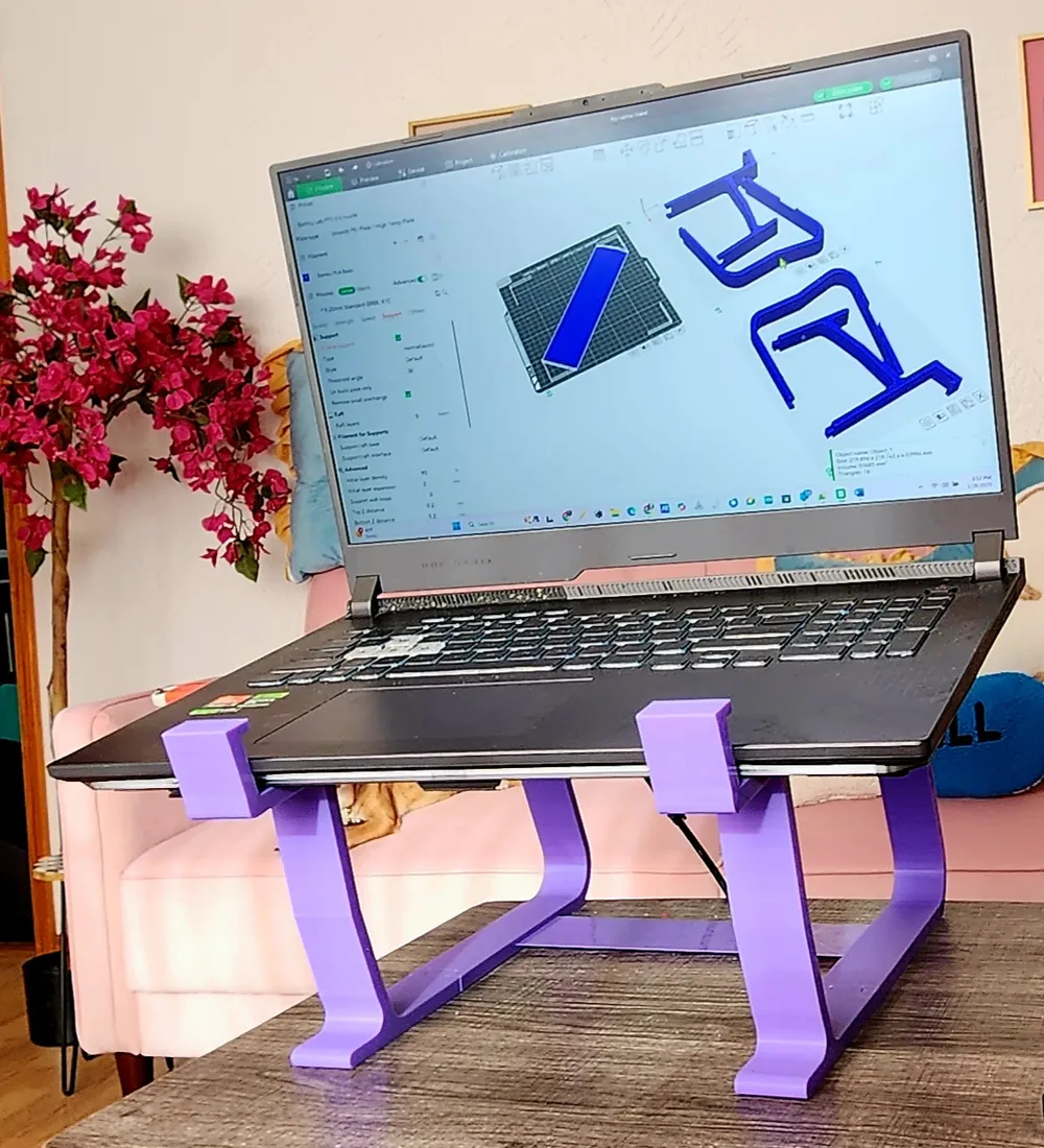 17 Inch Laptop stand Remixed by Mike Flys - MakerWorld