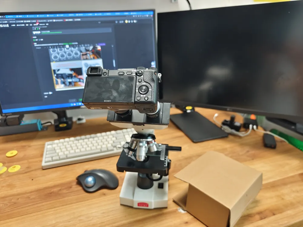 MicroMount - A Universal Microscope Camera Mount by 阿达 MakerWorld ...