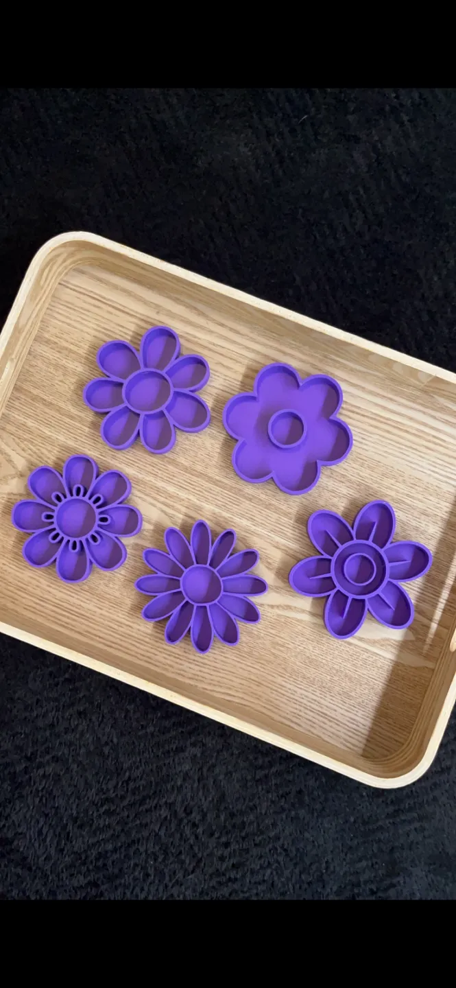 Sensory play flowers by Silvia - MakerWorld
